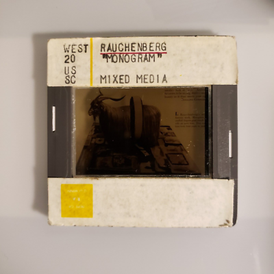 Robert Rauschenberg Monogram 1955 59