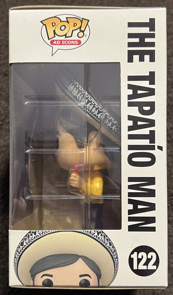 FUNKO POP VINYL AD TAPATIO 122 THE TAPATIO MAN BNIB + PROTECTOR | eBay