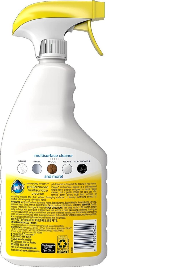 Pledge Multisurface Cleaner Trigger Fresh Citrus Scent 25 fl oz | eBay