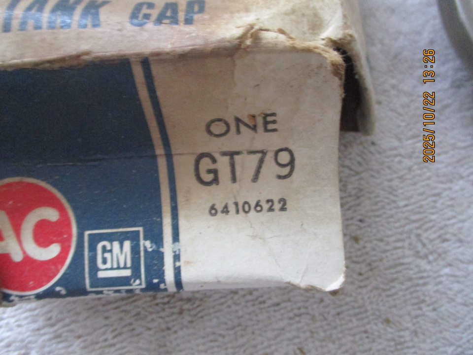 6410622 GT79 NOS AC Gas Cap 1970 - 1973 Dodge Pickup & Van 1972 - 1976 Jeep CJ | eBay