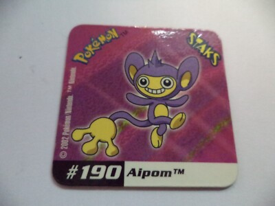 (WEQ) SMALL POKÉMON STAKS MAGNET #190 ALPOM LIGHTLY PLAYED / USED | eBay
