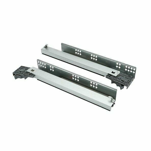 Soft Close Drawer Runners Slider Concealed Undermount Full Extension ...