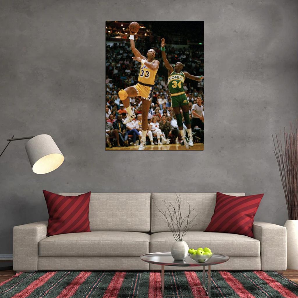 Kareem Abdul Jabbar Skyhook Papel De Parede
