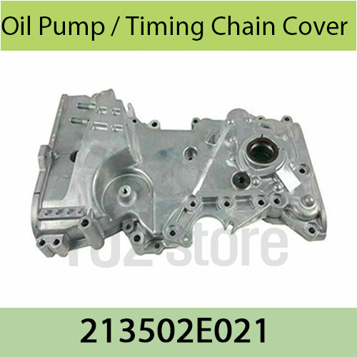 OEM 213502E021 Oil Pump / Timing Chain Cover for Hyundai Elantra | eBay