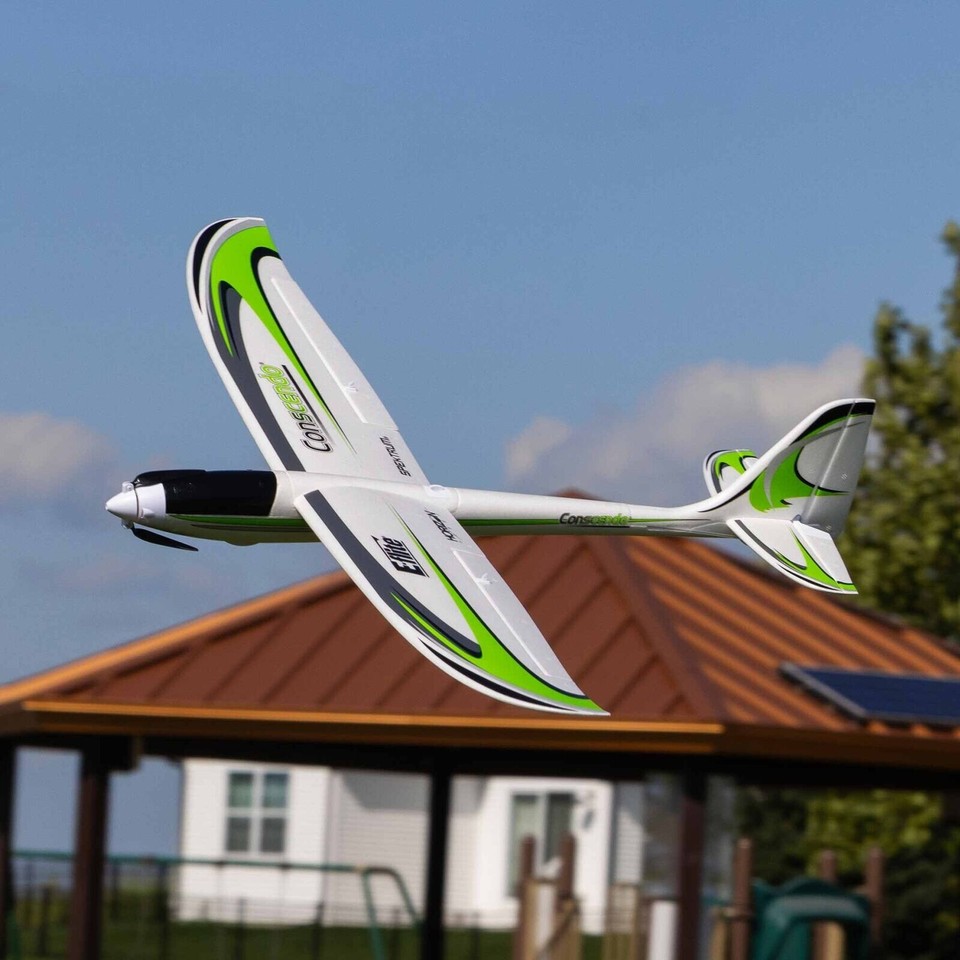 E-flite UMX Conscendo BNF Bind In Fly Basic RC Remote Control Glider EFLU32050 | eBay