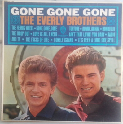 The Everly Brothers "Gone Gone Gone" vinyl LP (1964,Mono) 60s pop rock ...