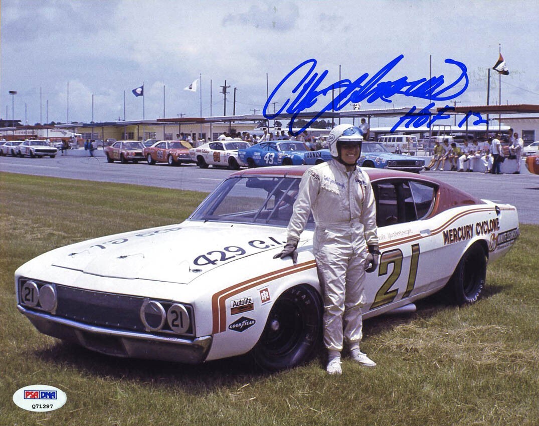 Cale Yarborough SIGNED 8x10 Autographed Photo + HOF 12 NASCAR LEGEND ...