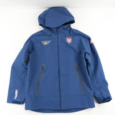 SUPERDRY USA Village Wear 2020 INVICTUS GAMES Taped Seam Rain Jacket Sz ...
