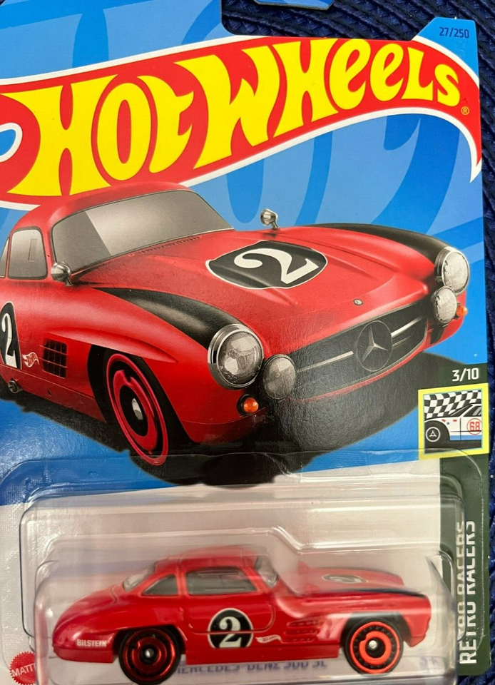 NEW RED Mercedes -Benz 300 SL Redline Retro Racer Diecast Gnn25 2019 ...