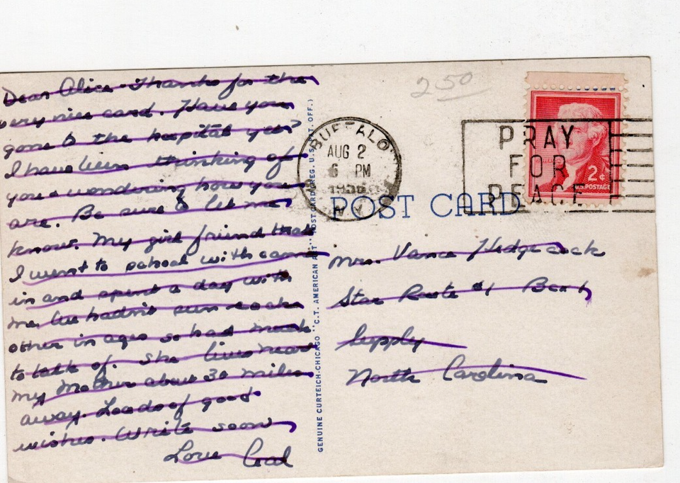 Vintage Postcard Main Building U S Veterans Facility Batavia NY | eBay
