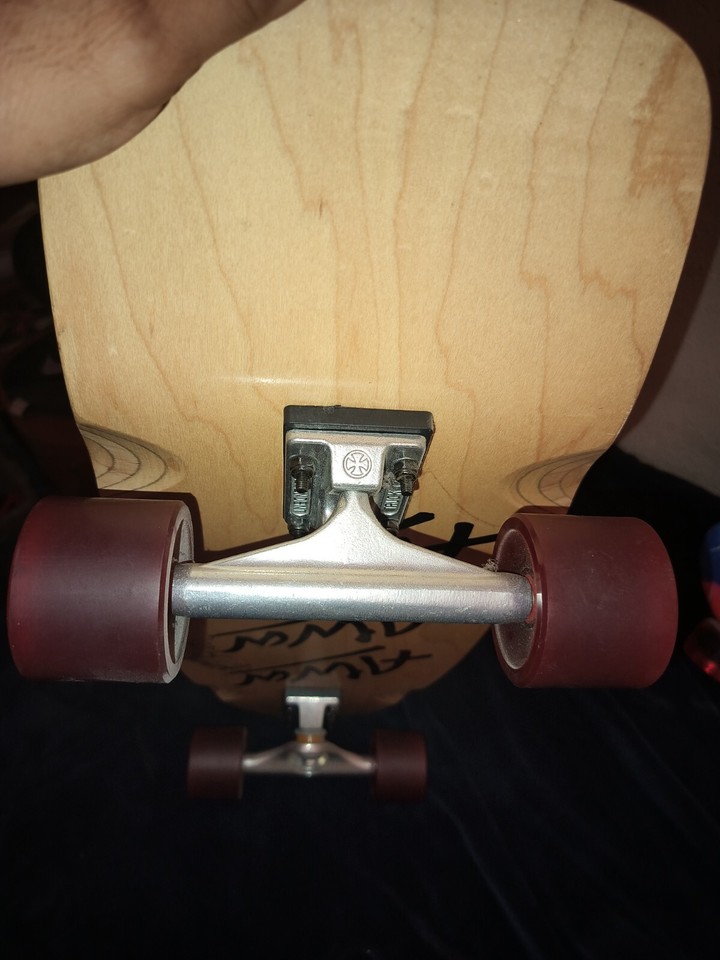 Tony Alva Autographed Tri Logi Skateboard Sims Wheels New NOS | eBay
