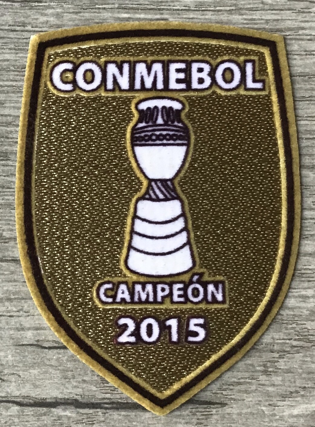 2015/2016 COPA America CHAMPIONS soccer patch CONMEBOL campeon Badge ...