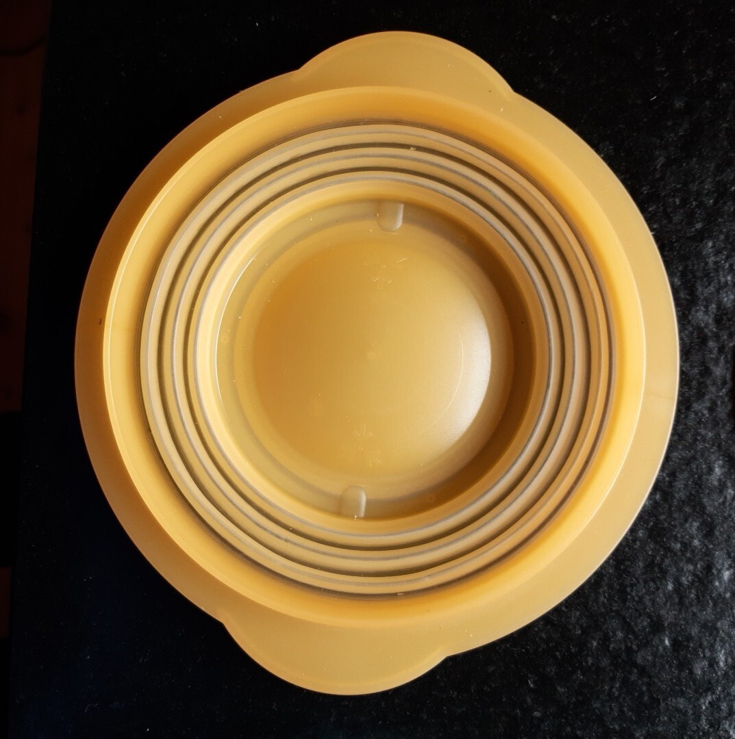 Tupperware Mini-Max 2x faltbare Schüsseln 1x700ml+ 1x950ml, Sehr Gut ...