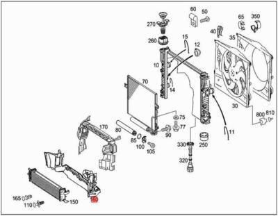 Genuine Air Baffle MERCEDES S211 W211 2115050630 | eBay