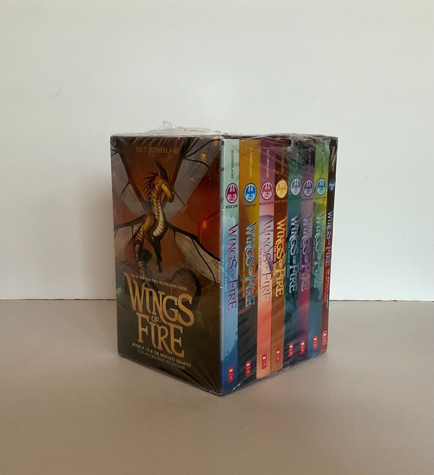 Wings of Fire: 8 Book Box Set (# 9-15 + The Winglets Quartet) Tui T ...