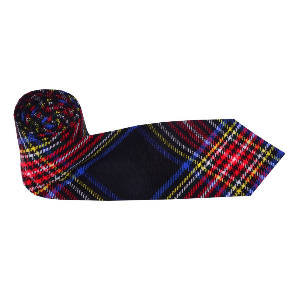 Men's Scottish Neck Ties For Kilt Various Clan Tartan Acrylic Wool ...
