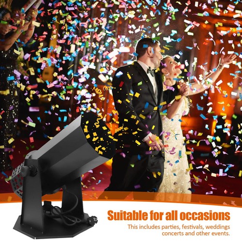 1500W Confetti Machine Confetti Cannon Machine W/Wireless Remote For ...