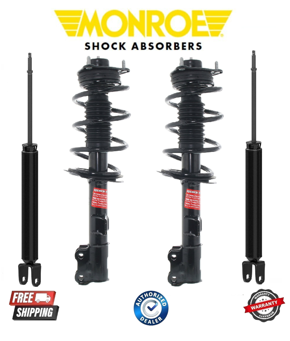 Monroe OEM Front Struts & Rear Shocks For 2010-2015 Hyundai Tucson 2.0L ...
