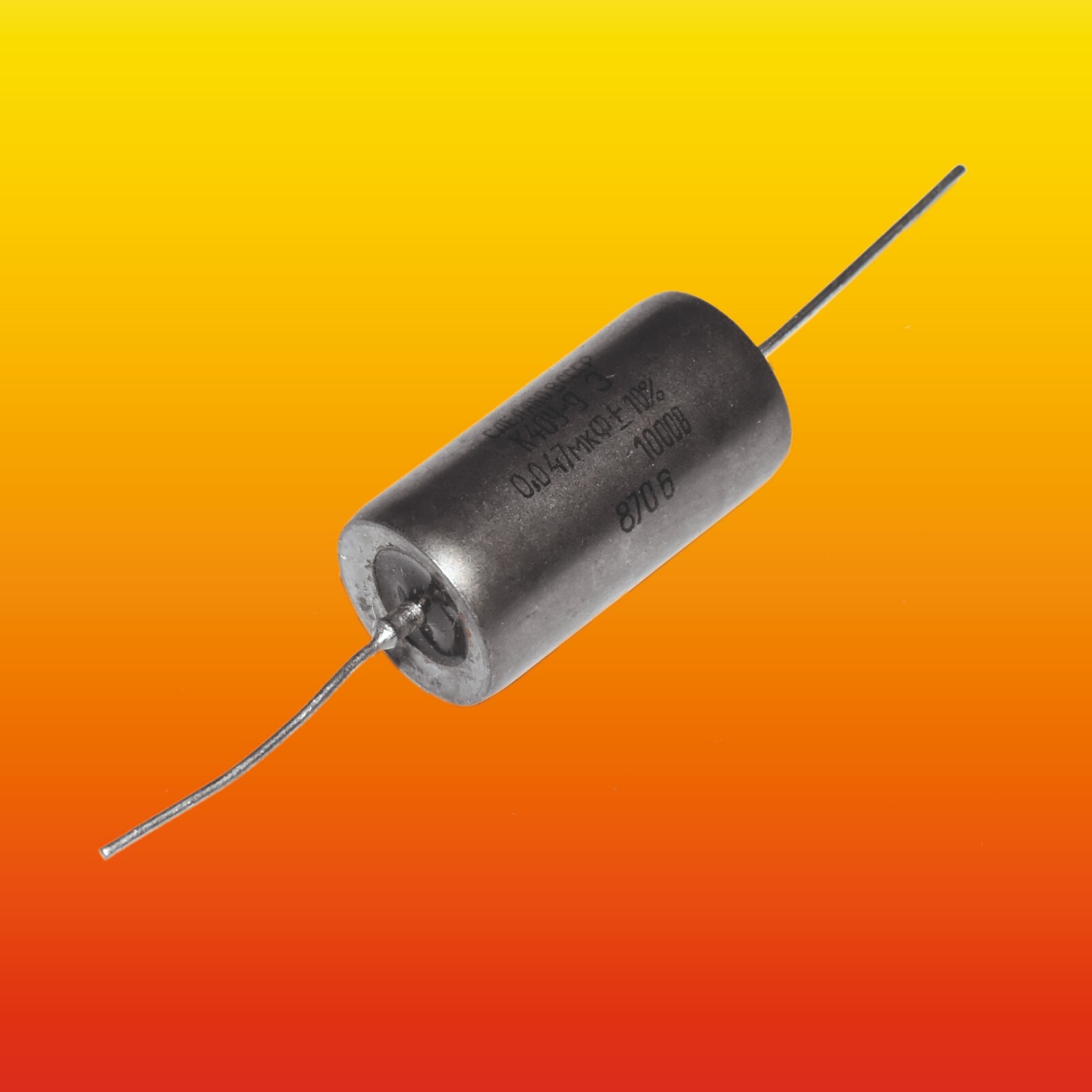 0.047uF 1000V LOT OF 2 PAPER IN OIL PIO AUDIO CAPACITORS K40Y-9 K40U-9 ...