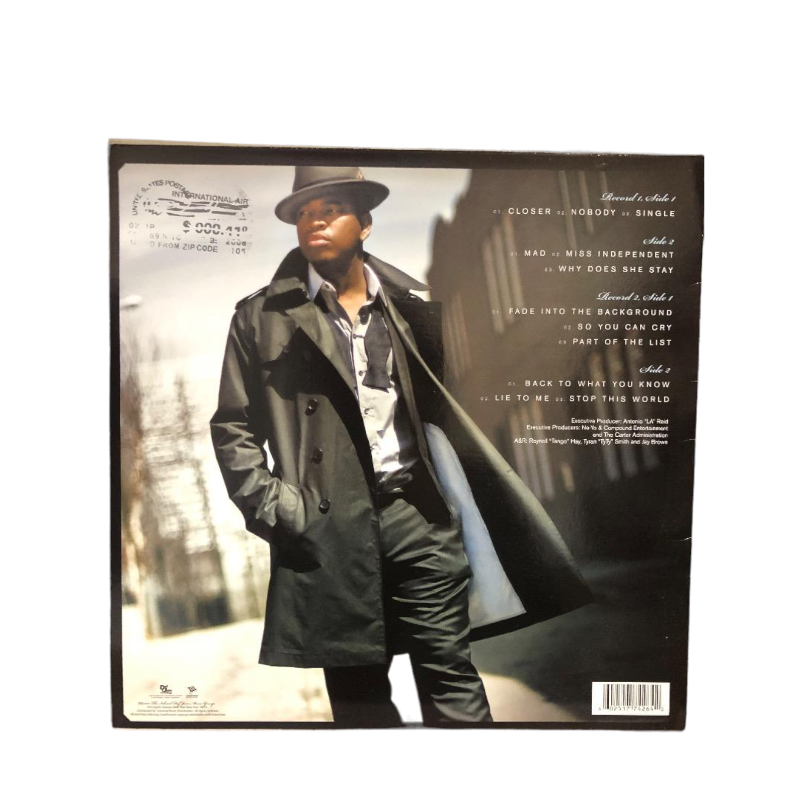 Ne-Yo - Year Of The Gentleman 12" Vinyl '08 Def Jam Recordings 2x LP w ...