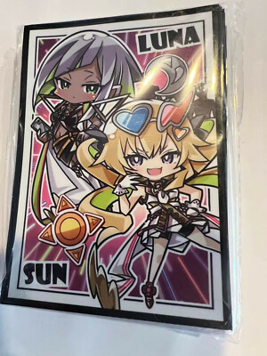 Yugioh Evil Twin's Trouble Sunny Luna Sun Comiket doujin Card Sleeve 60 ...