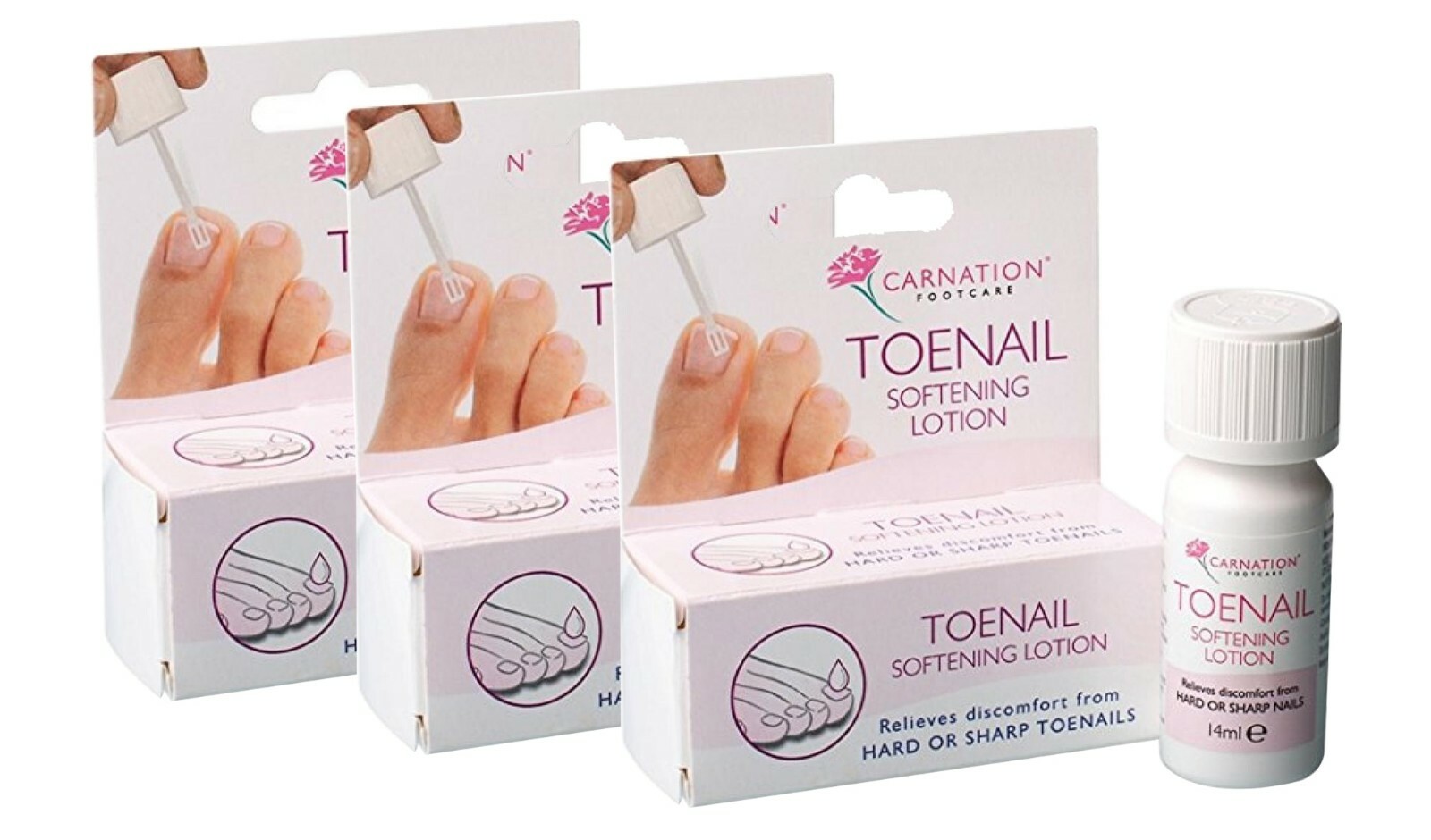 Carnation Toenail Softening Lotion 14ml | Pack of 1,2 & 3 | eBay UK