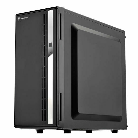 Silverstone Technology Cs380b Silverstone DIY ATX NAS Storage Case for ...