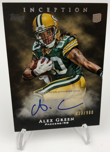 2011 ALEX GREEN ROOKIE AUTO Topps INCEPTION SP/900 Card HAWAII GREEN ...