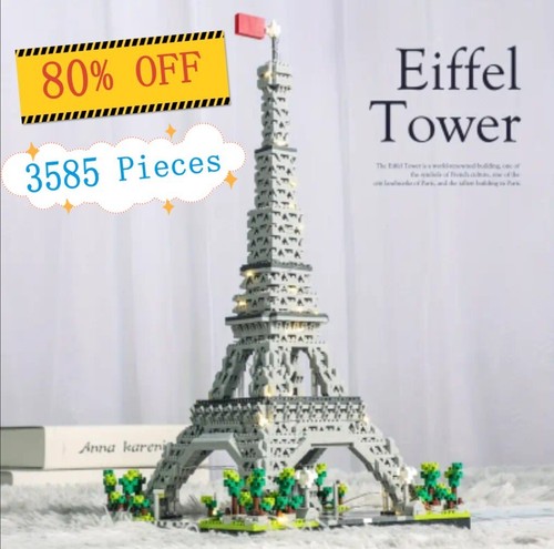 Eiffel Tower Building Blocks Mega Set 3585 Pieces | eBay