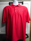 Divots Dri Way Polo Shirt Mens Dark Salmon Medium Pebble Beach Preppy ...