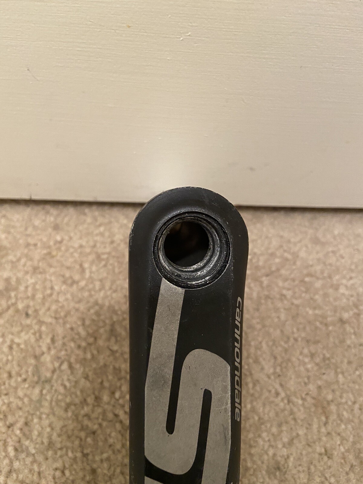 Cannondale Si 175mm Non Drive Side Crank Arm CK-141 Frozen Spindle READ ...