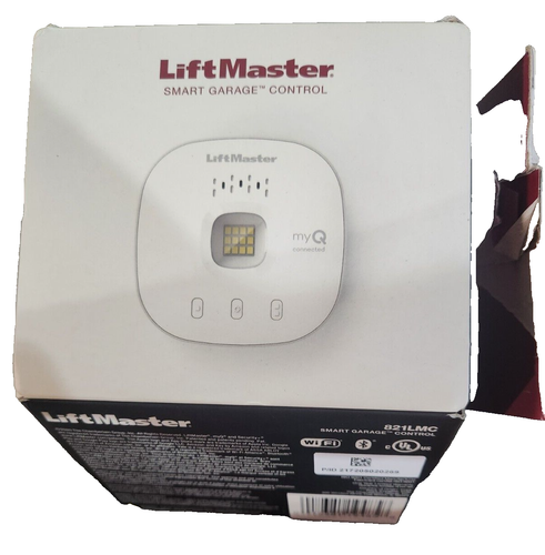 LiftMaster MyQ Smart Garage Control Garage Hub & Sensor Wireless 821LMC ...