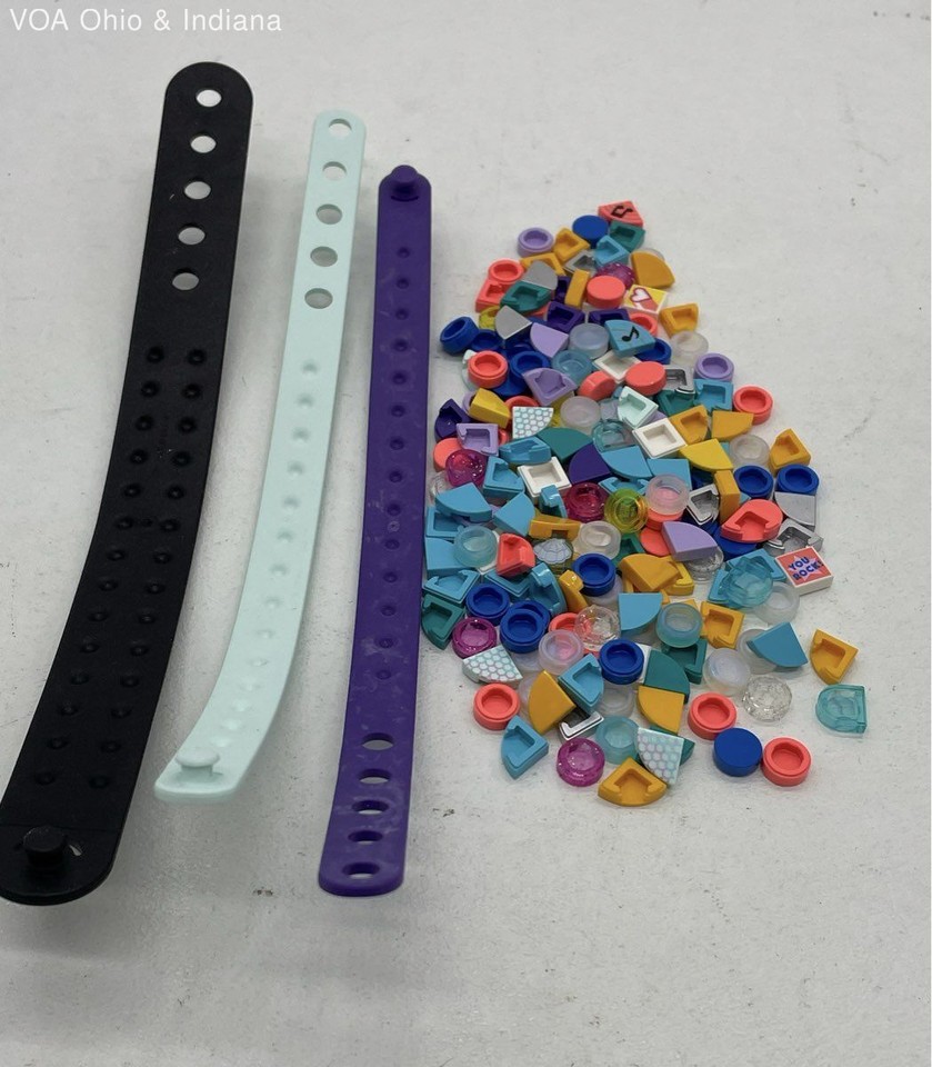 LEGO DOTS Create Your Own Buildable Bracelets - 3 Bands, Many Snap ...