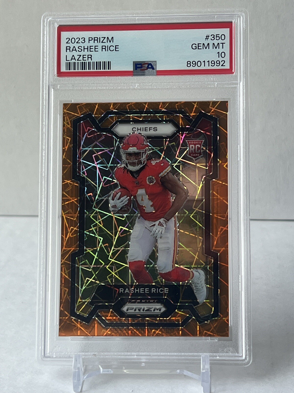 Rashee Rice 2023 Prizm #350 Lazer Price Guide - Sports Card Investor