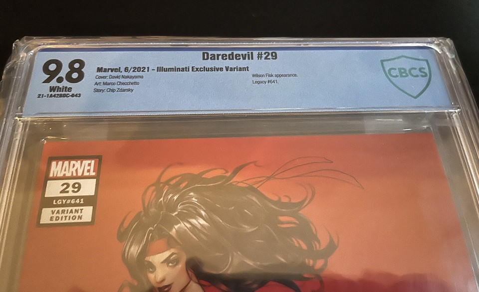 Daredevil #29, vol 6 - (2021) - Nakayama Variant - Marvel Comics - CBCS 9.8 | eBay