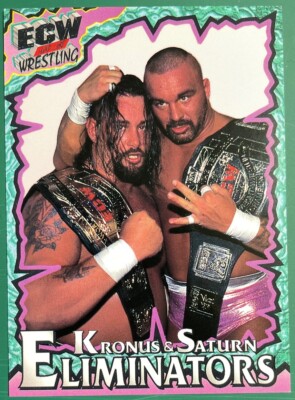 ECW The Eliminators Card Perry Saturn WWF WCW Extremely Rare Japan ...