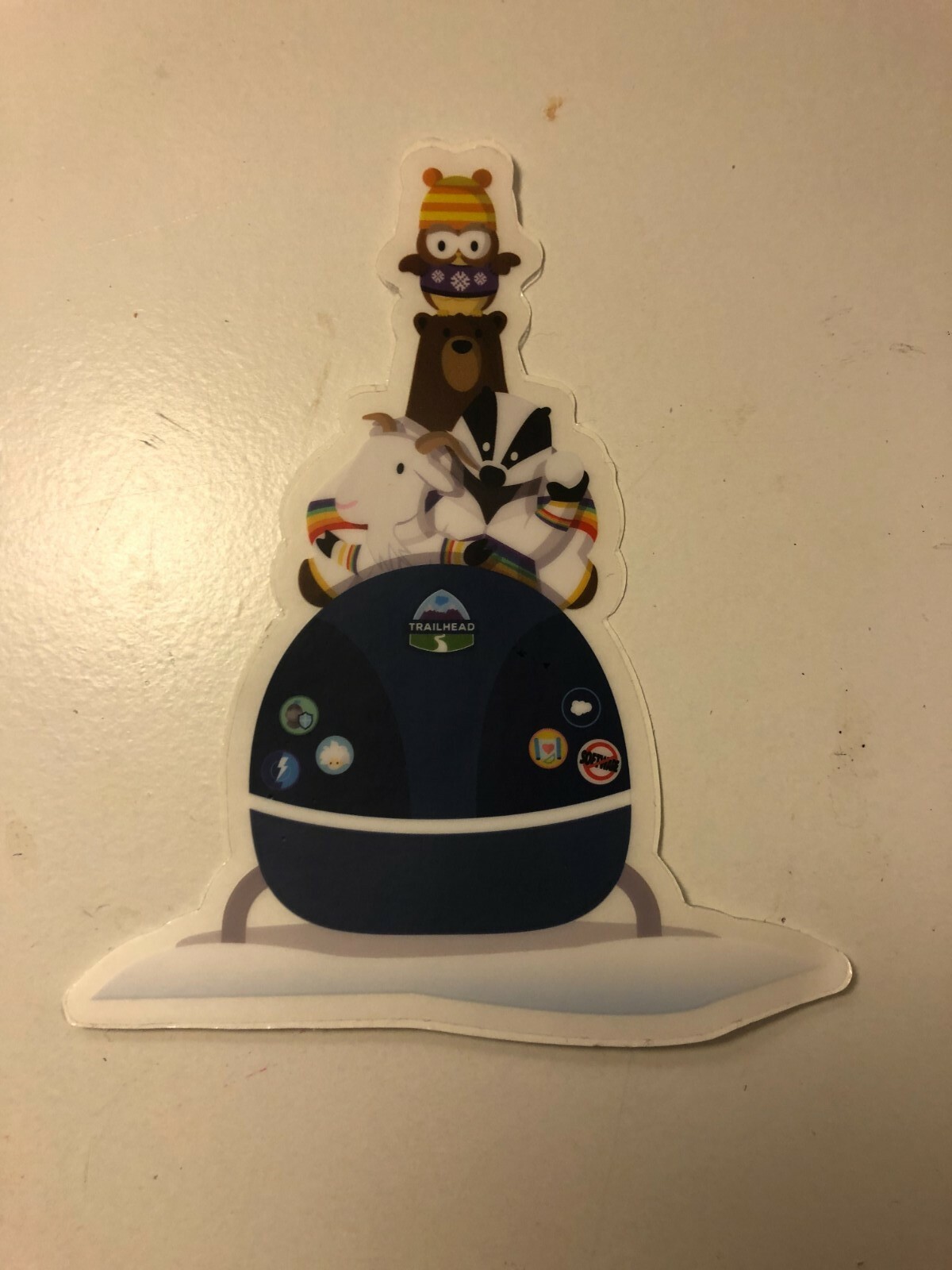 Rare Salesforce Cody, Cloudy and Ernie Capsule Sticker | eBay