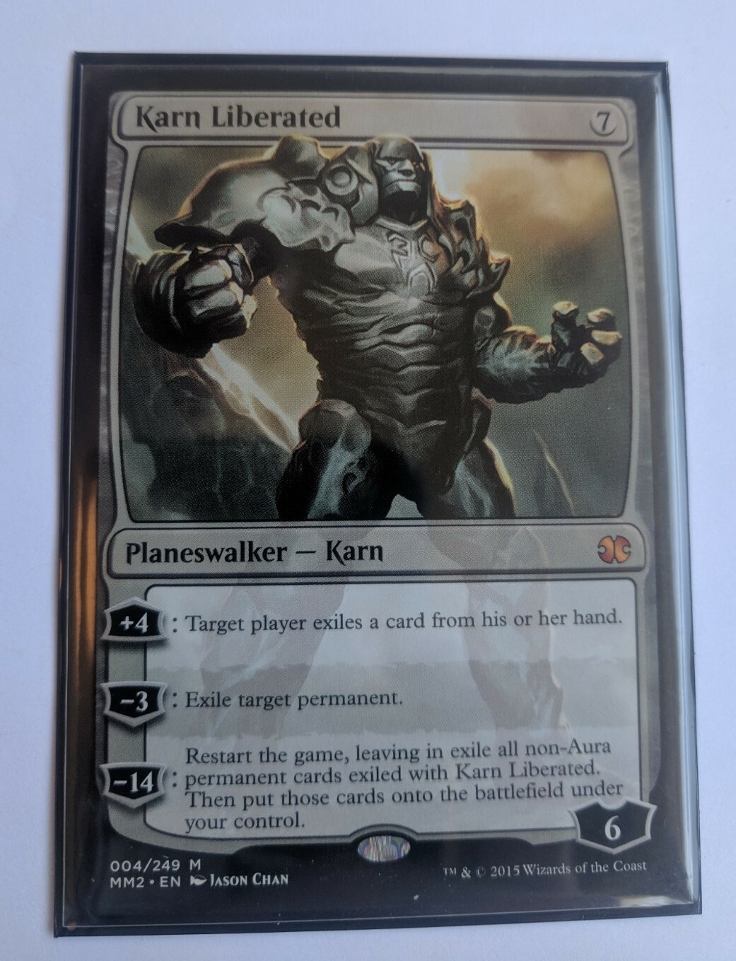 Karn Liberated Modern Masters 2015 NM-M Mythic Rare MAGIC MTG CARD | eBay