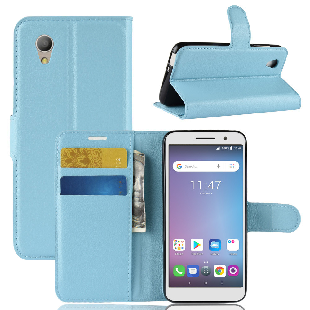 New Premium Leather Wallet PHONE Case TPU Cover For New Optus X Start ...