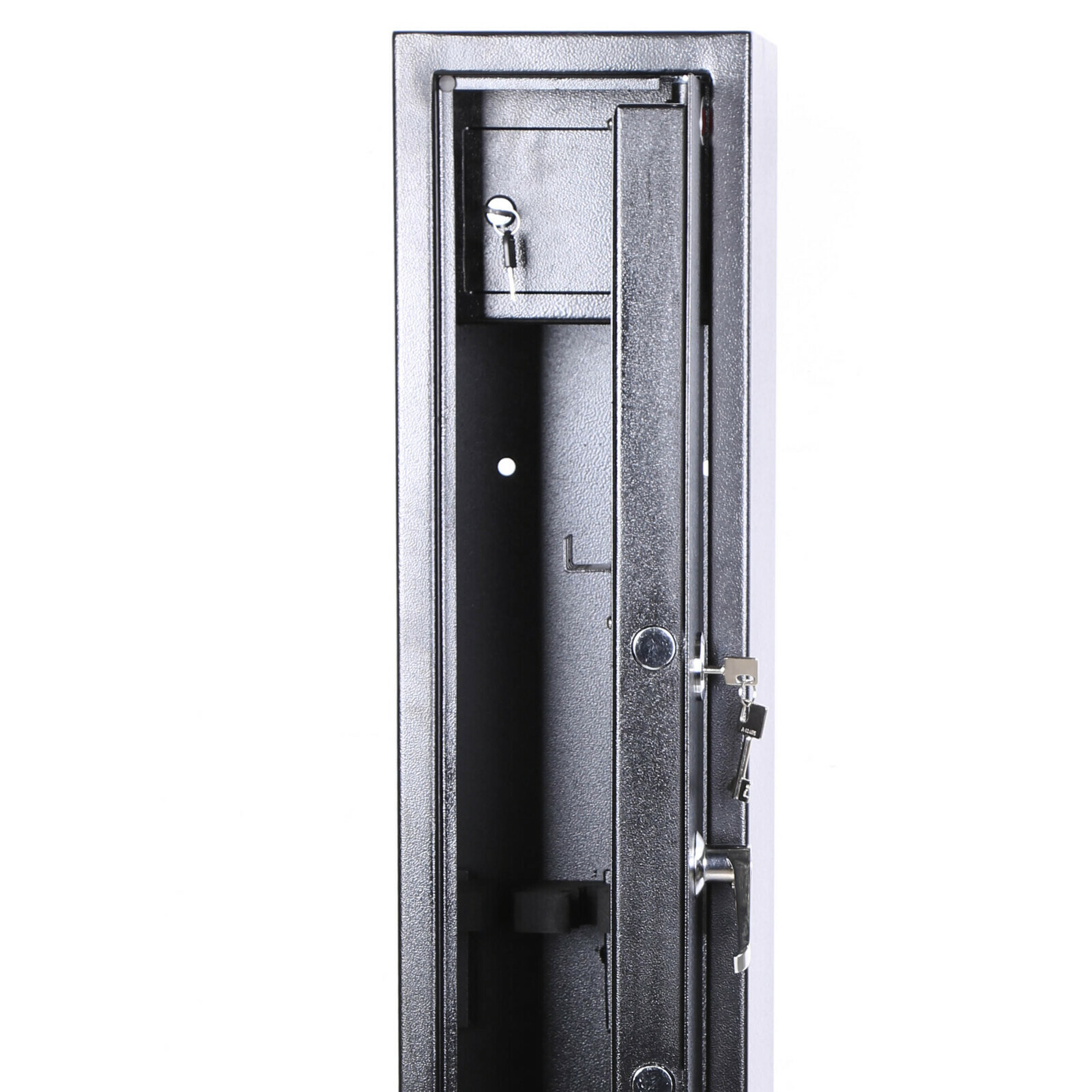 JMV 3 Gun Safe Firearm Rifle Storage Lock box Steel Cabinet Heavy Duty ...