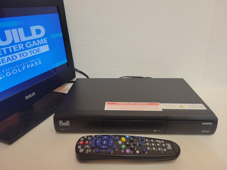Bell 9400 HD Dual Tuner Satellite PVR Receiver 1TB Hard Drive | eBay