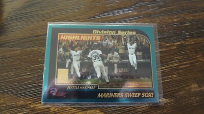 2001 TOPPS SEATTLE MARINERS SWEEP # 403 BASEBALL CARD | eBay