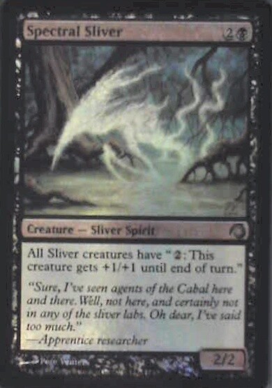 MTG Spectral Sliver Premium Deck Series: Slivers 17/41 Foil Uncommon ...