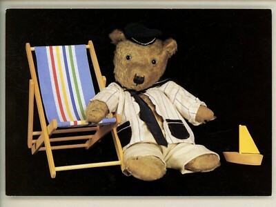 Teddy Bear chrome postcard Caroline Irwin photographed TPS2 Teddy Toast ...