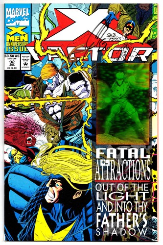 X-FACTOR # 92- Signed by Joe Quesada (COA) Dynamic Forces #913 of 7500 ...
