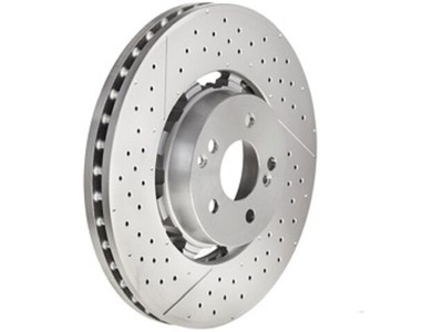 Front Brake Rotor For 2008-2015 Mercedes C63 AMG 2011 2012 2009 2010 ...