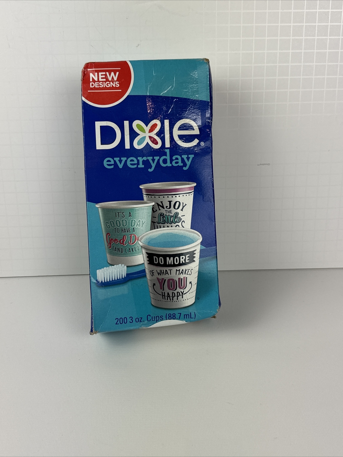 Dixie Everyday Bathroom Cups 3 oz Inspiring Design Fun Motivational 160 ...