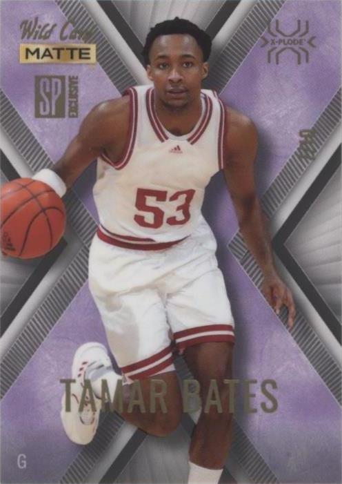 2022 Wild Card Matte SP Exclusive - X-Plode Basketball Tamar Bates # ...