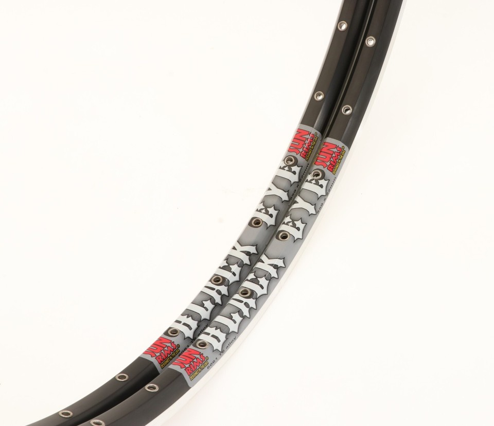 Sun Ringle Black Eye MTB Bike Rims Pair 26" 32H Black Eyelets Rim MSW ...