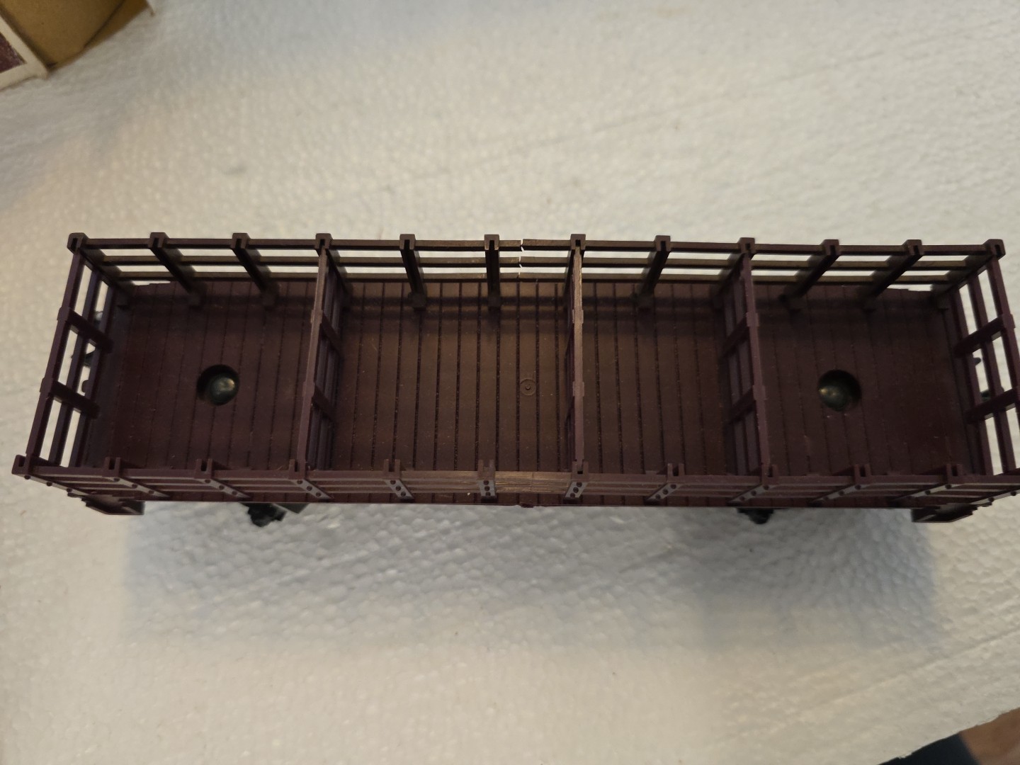 LIONEL 6-9553 W&ARR Horse Car for the General O Gauge With 7 Horses ...